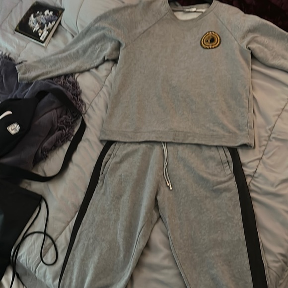 Versace Collection | Other | Versace Track Suit With Gold Embossing ...